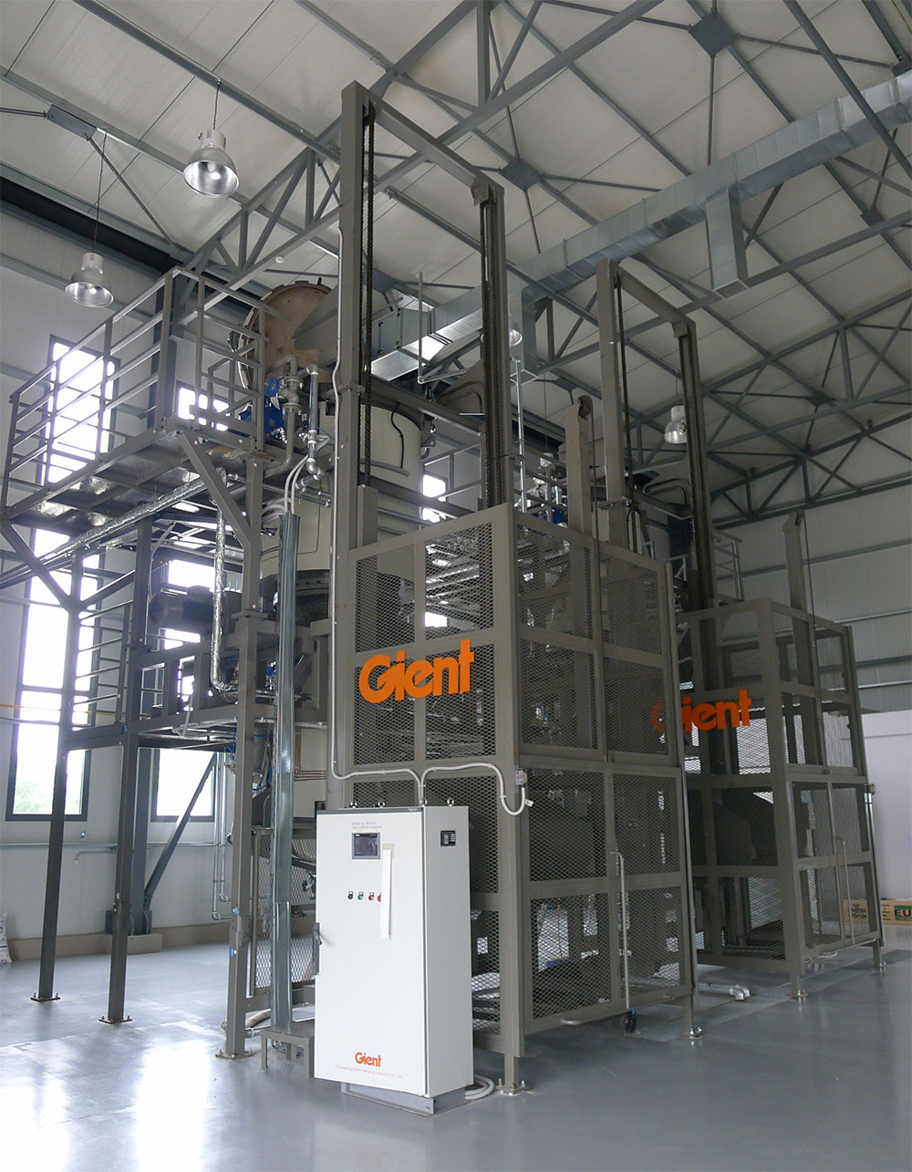 Hospital waste disposal equipment with buil-in shredder | GIENT